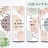 Quote Printable Bookmark Set, Download and Print Bookmarks, Floral ...