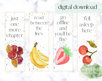 Mystery and Fantasy Printable Bookmark Set of 20 Digital - Etsy