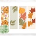 Fall Bookmark Printable, Download and Print Bookmarks, Fall Bookmarks ...