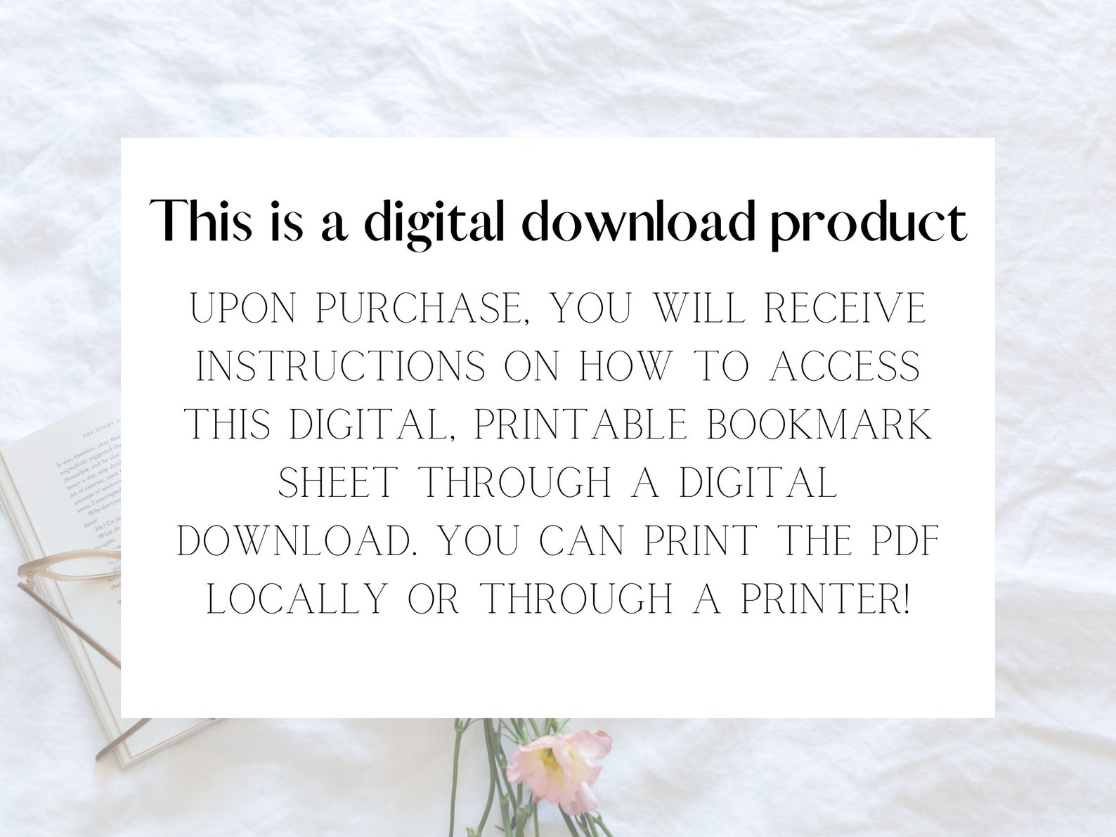 Quote Printable Bookmark Set, Download and Print Bookmarks, Floral ...