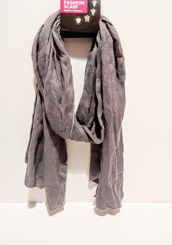 Vintage 100% polyester scarf - Gem