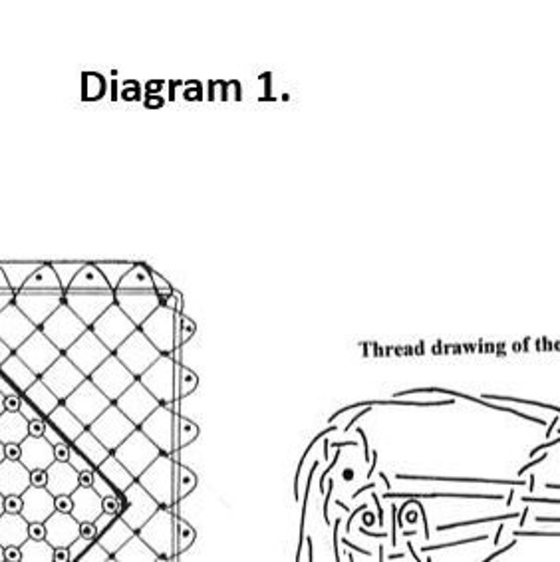 Torchon Sampler Lace Pattern - Etsy