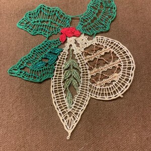 Lace Patterns for Christmas Ornaments in Schneeberger Lace - Etsy