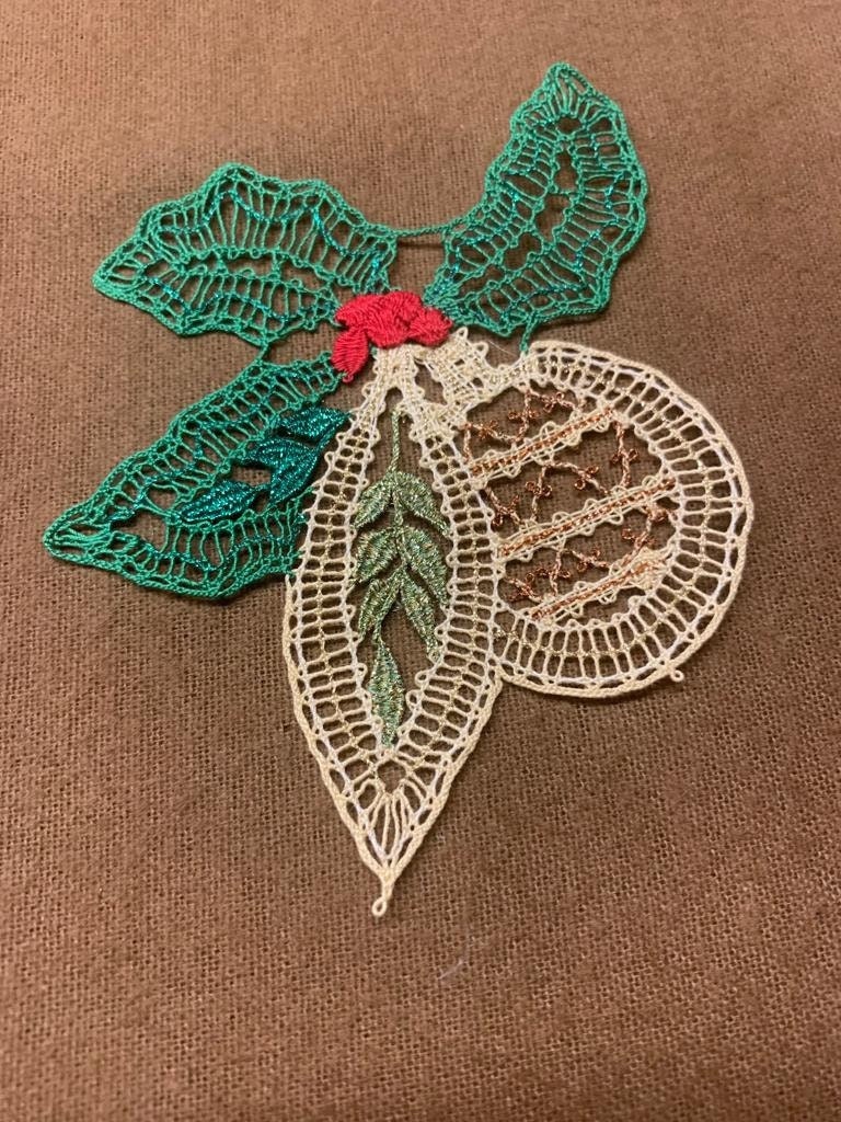 Lace Patterns for Christmas Ornaments in Schneeberger Lace - Etsy