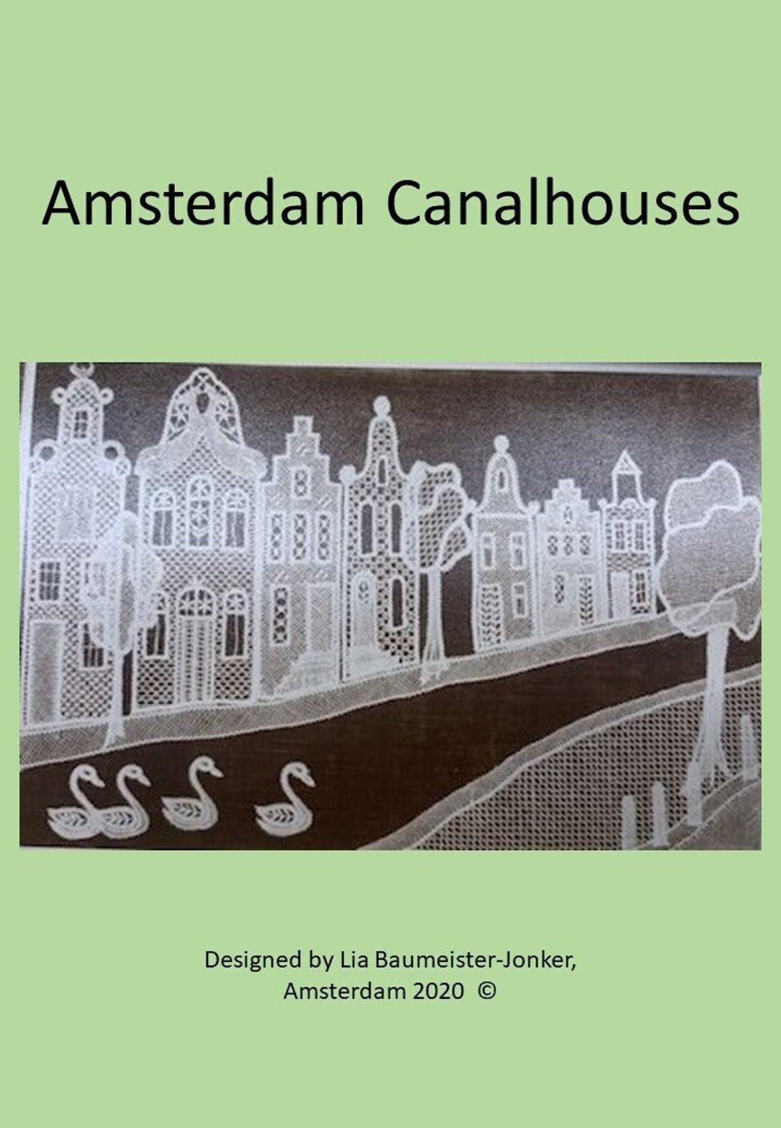 Amsterdam Canal Houses, Bobbin Lace Patterns - Etsy