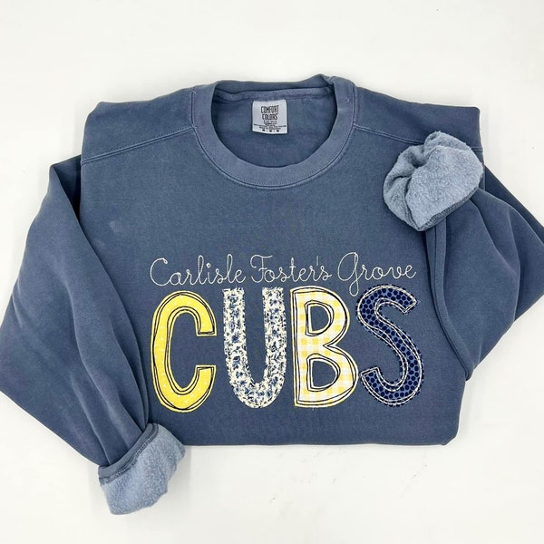 Long Sleeve School Spirit Monogramed Shirts - Etsy