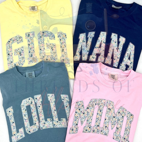 Applique Tshirt - Etsy