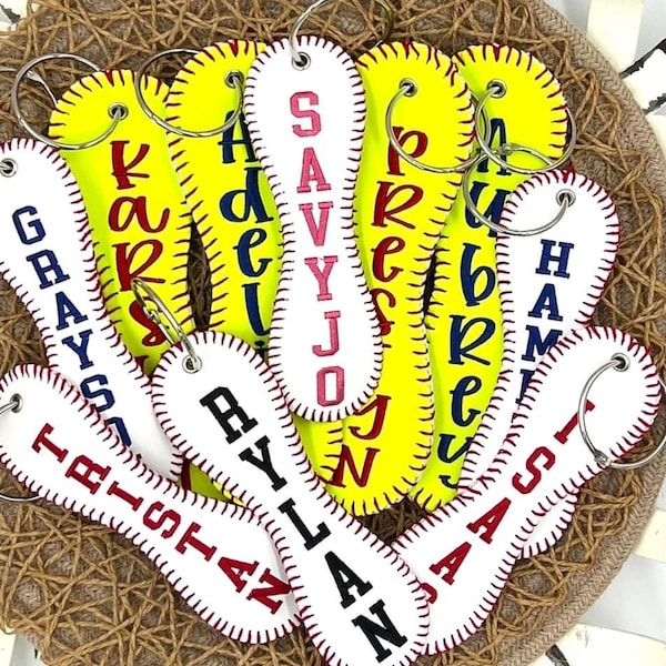 Softball Tags - Etsy