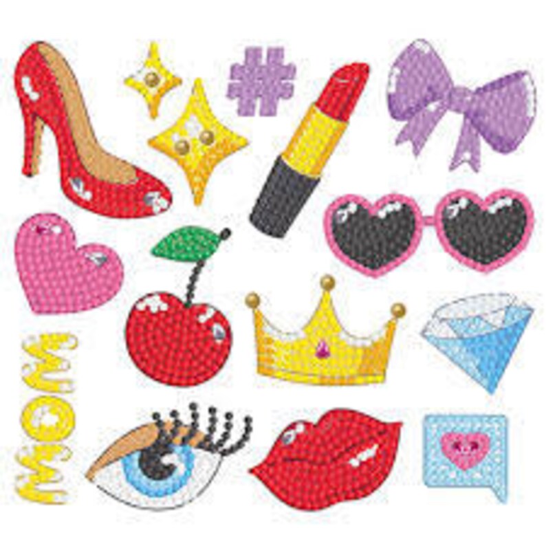 Diamond Painting Sticker Kits - Etsy