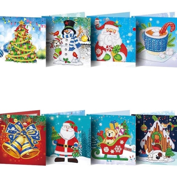 Diamond Painting Greeting Cards - Etsy