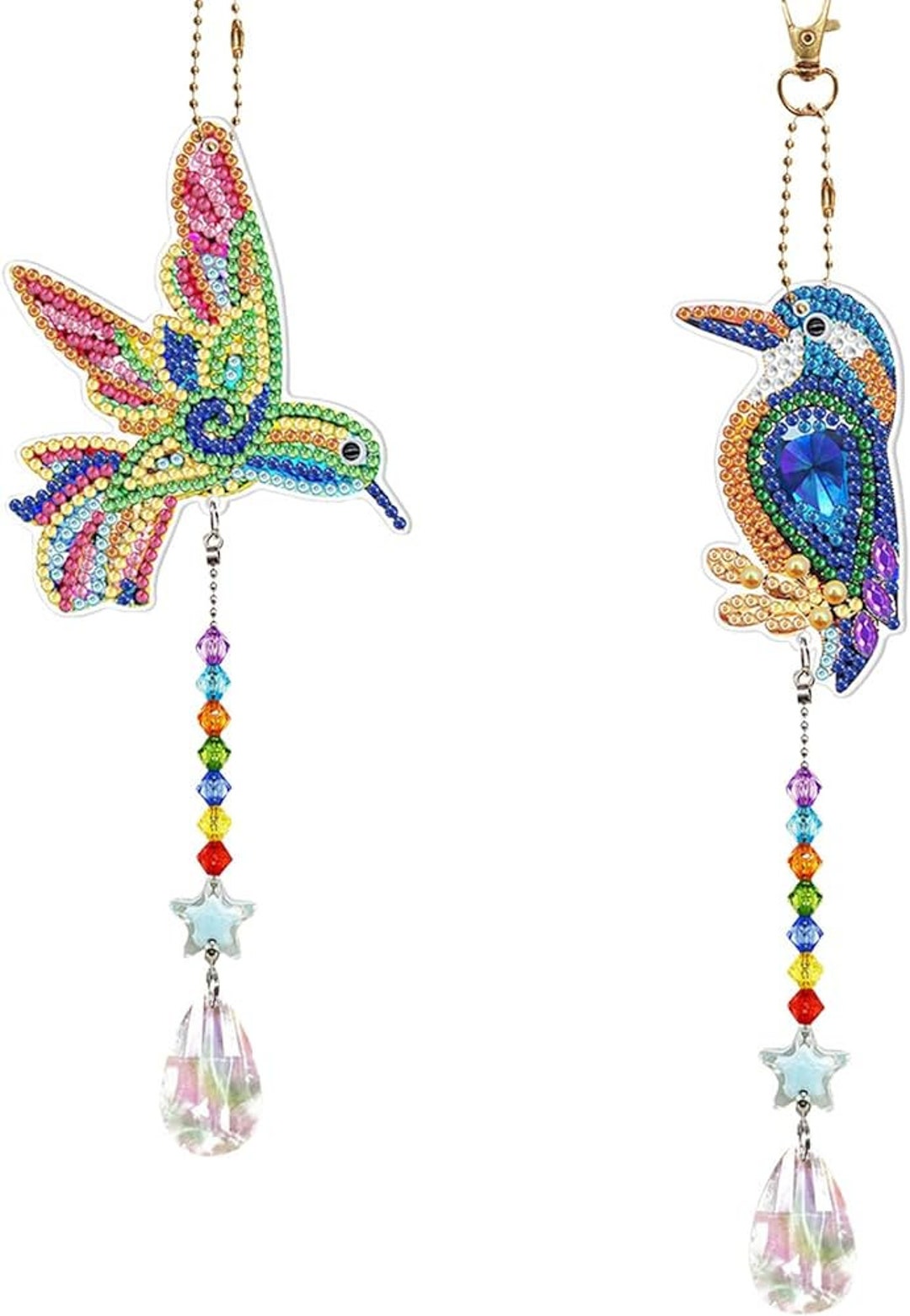 Assorted Two Piece Window Hanging Diamond Painting Kits - Etsy