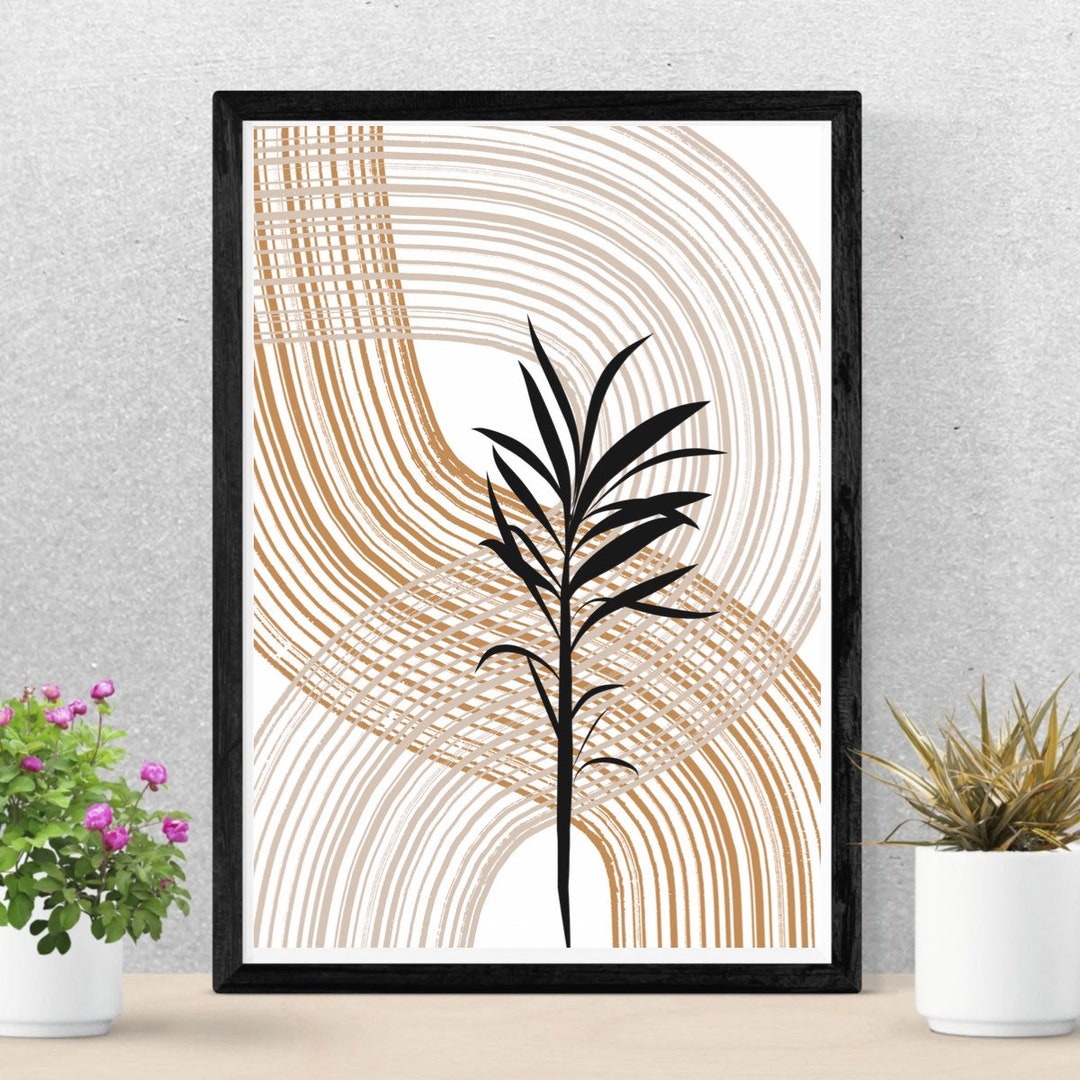 Set of 4 Digital Printable Wall Art Modern Minimalist - Etsy