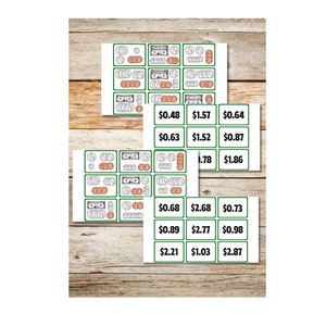 Money Flash Cards I Montessori Cards I US Coins I Memory Games I Pre-k ...