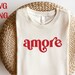 Amore Svg, Love Svg, Cute Svg, Retro Svg, Baby Onesie Svg, Baby Grow ...
