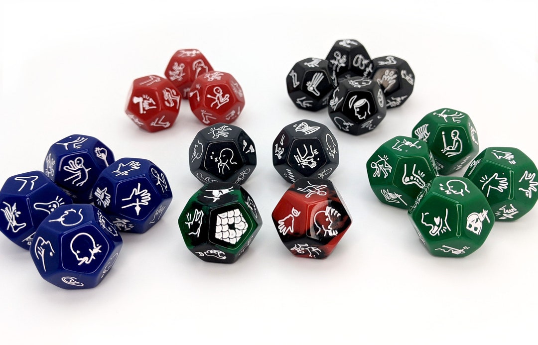 RPG Critical Hit Dice Complete Set - Etsy
