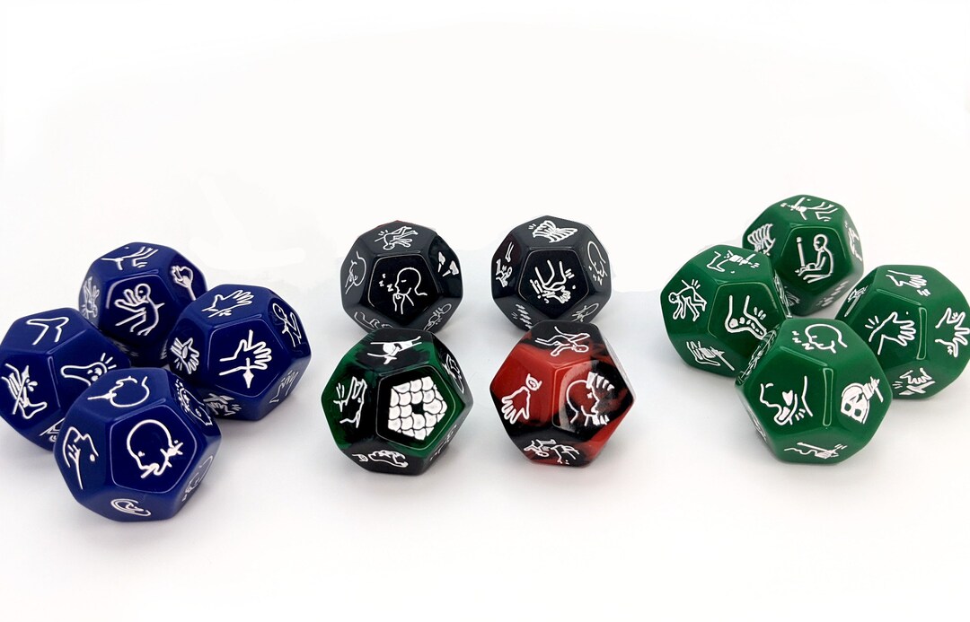 UPGRADE RPG Critical Hit Dice Deluxe Set - Etsy