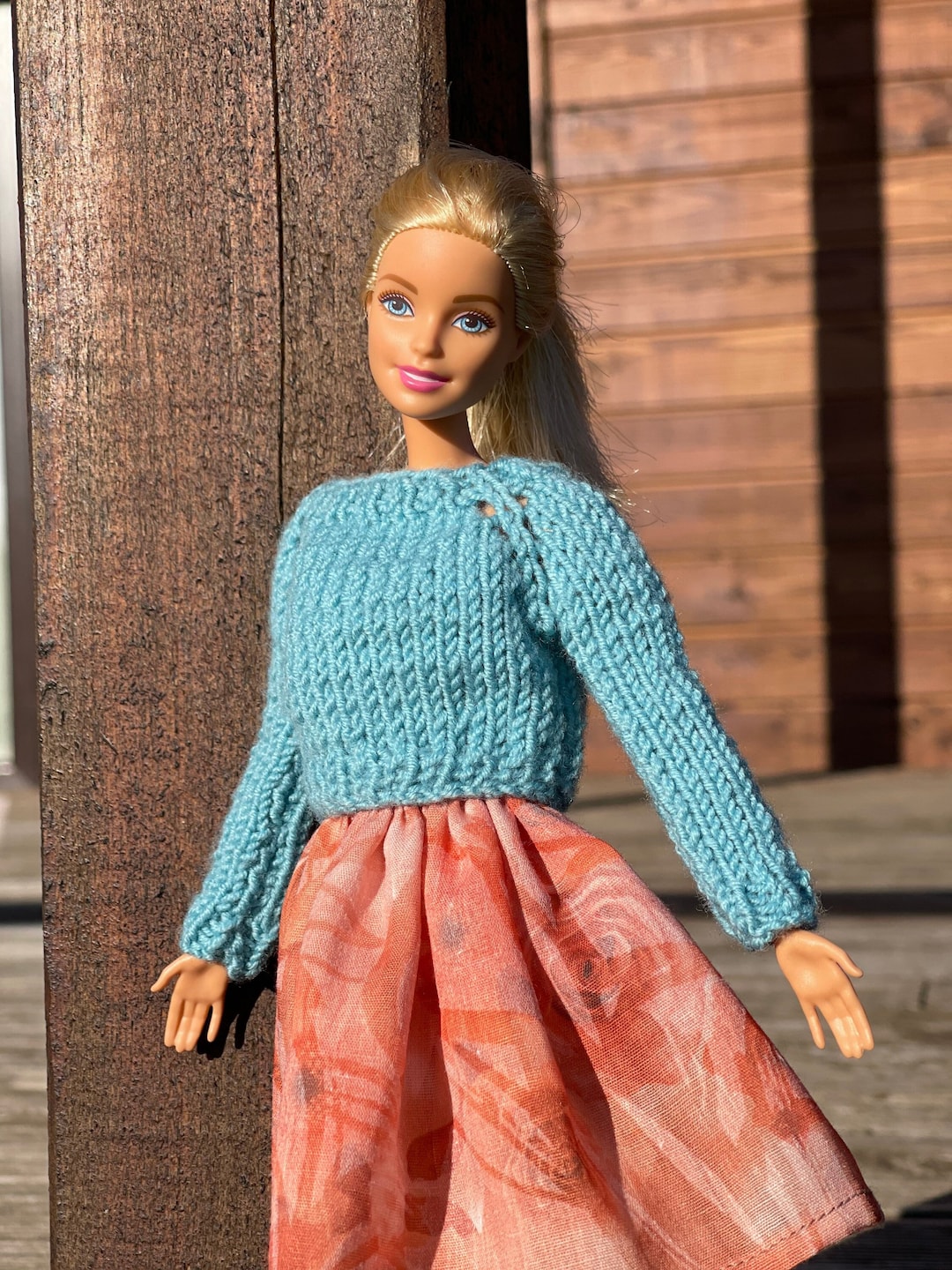 Sweater and Skirt for 11 Doll, 1:6 Scale Doll Clothes, Doll Fashion ...