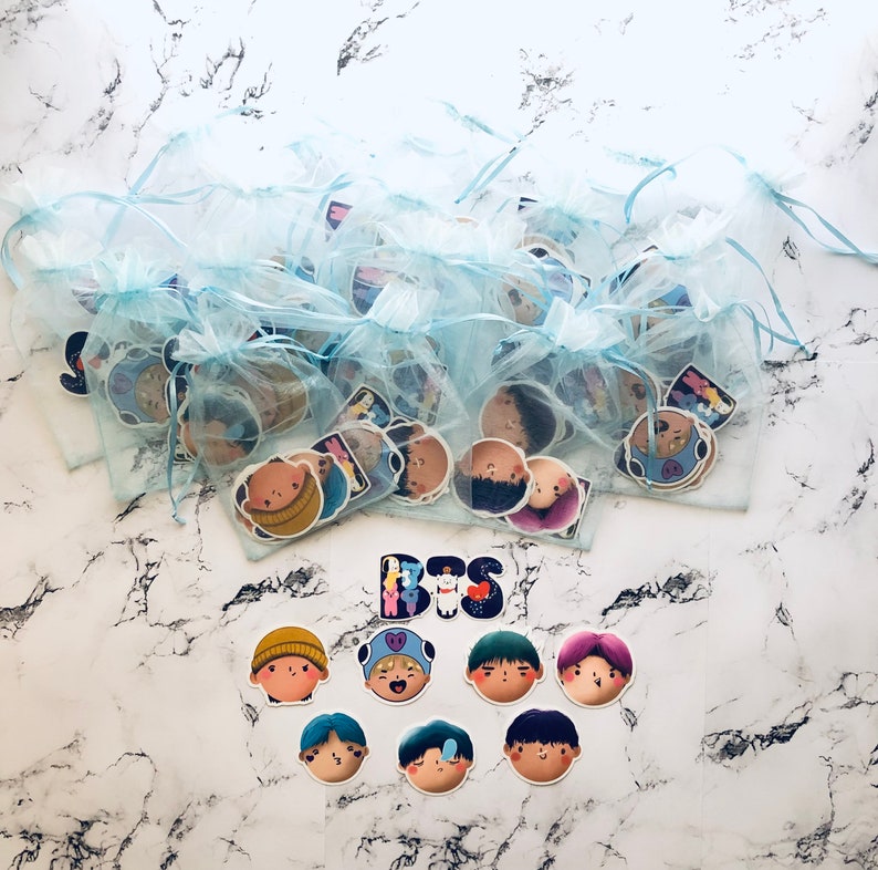BTS Sticker Pack - Etsy