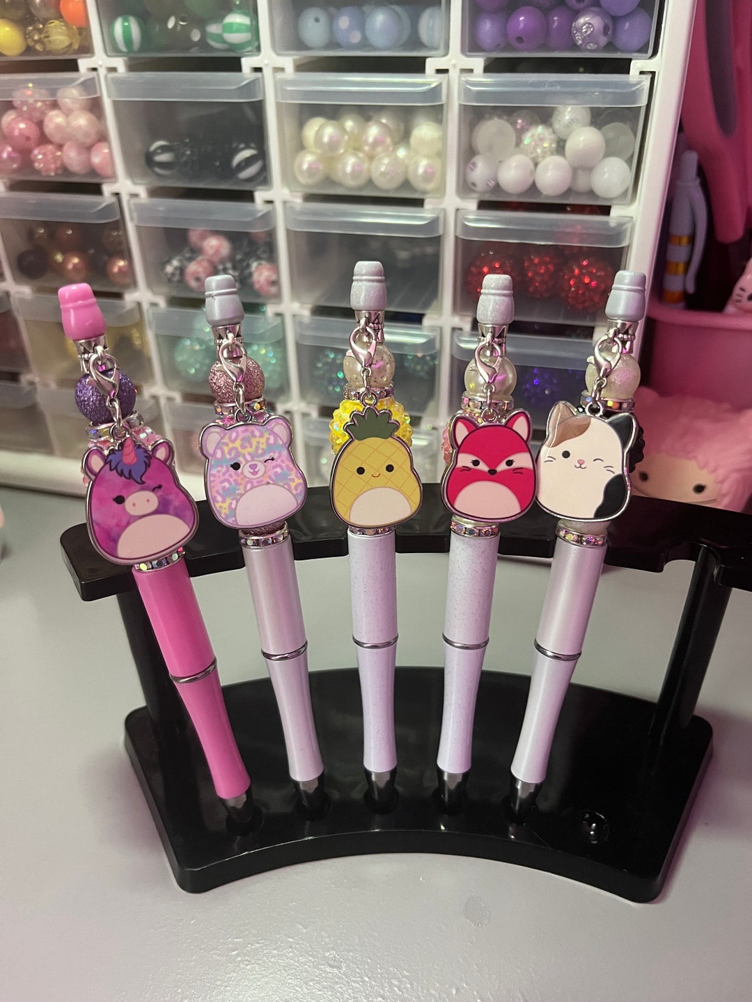 Squishmallow Beaded Pen - Etsy