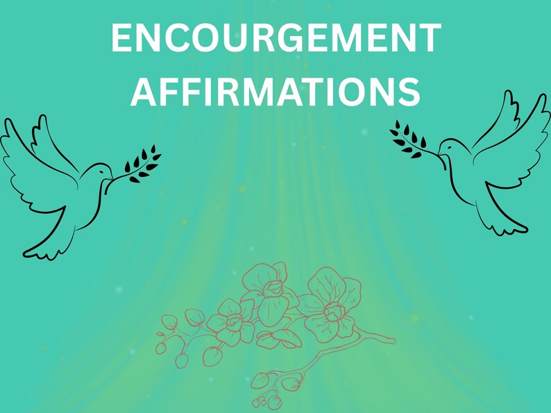 Affirmation Cards, Daily Encouragement, Kindness Printable (digital ...