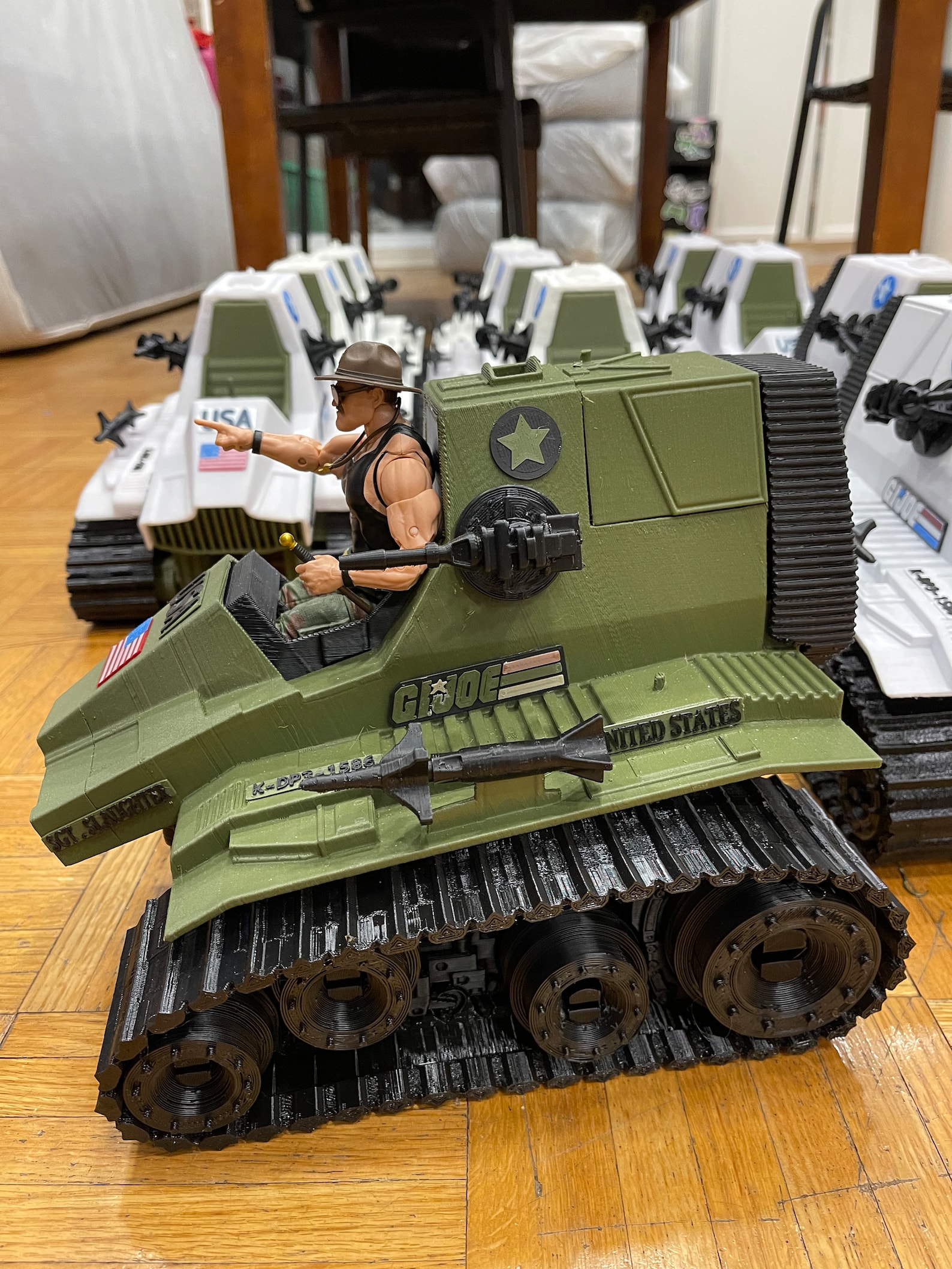 GI Joe Triple T Classified Sgt Slaughter - Etsy
