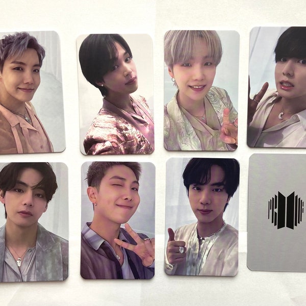 Bts Proof Collector Edition Photocards - Etsy