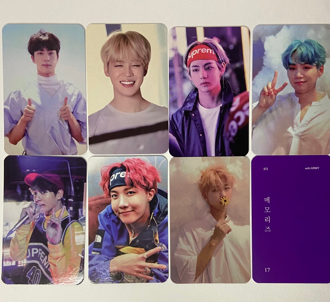 Bts Memories 2017 Lomo Photocards Etsy