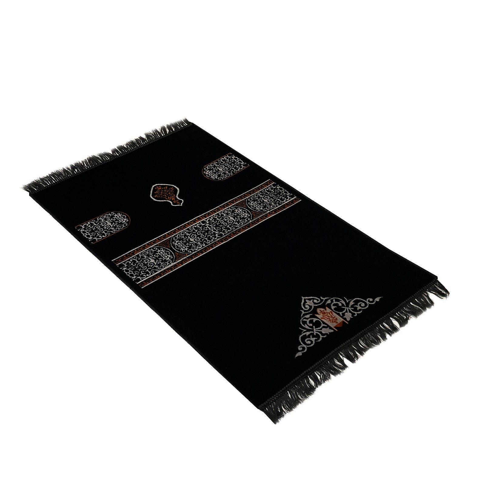 Traditional Kaaba Black Prayer Mat - Etsy