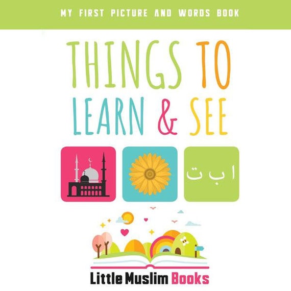 My First Picture and Word Book: Things to Learn and See Kids - Etsy