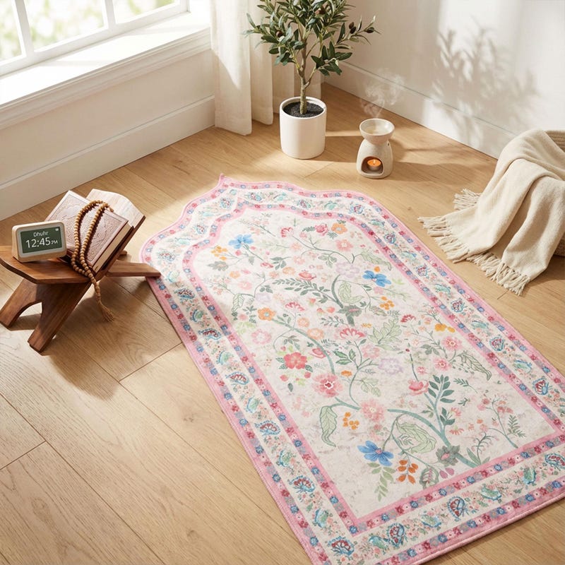 Floral Padded Prayer Mat - Etsy