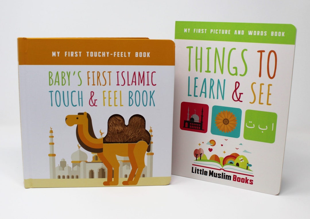 Muslim Baby Book Bundle | Baby's First Islamic Touch and Feel Book ...