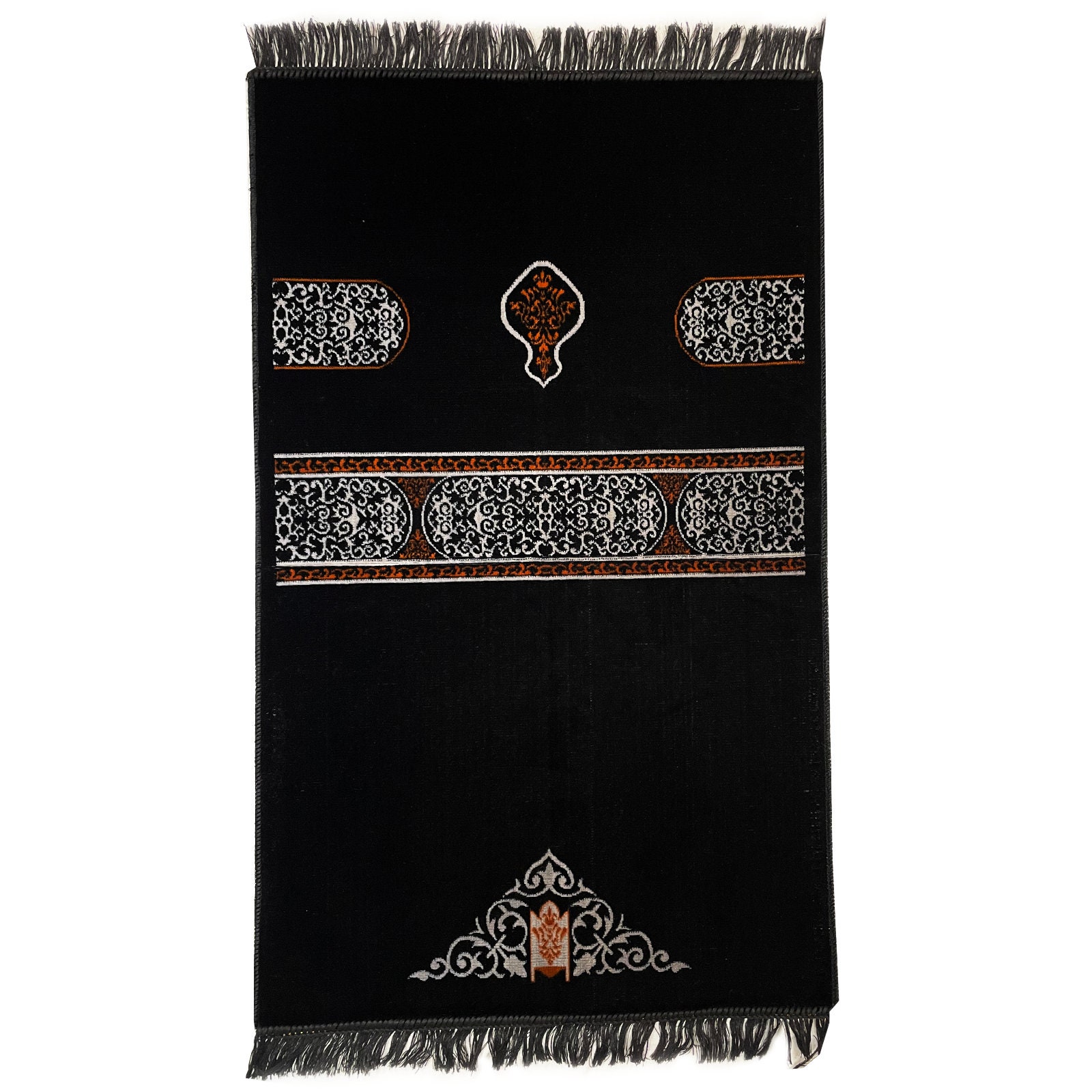 Traditional Kaaba Black Prayer Mat - Etsy