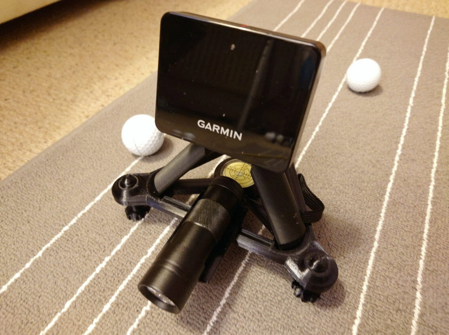 Garmin R10 Adjustable Level Stand With Alignment Stick Hole and Laser ...