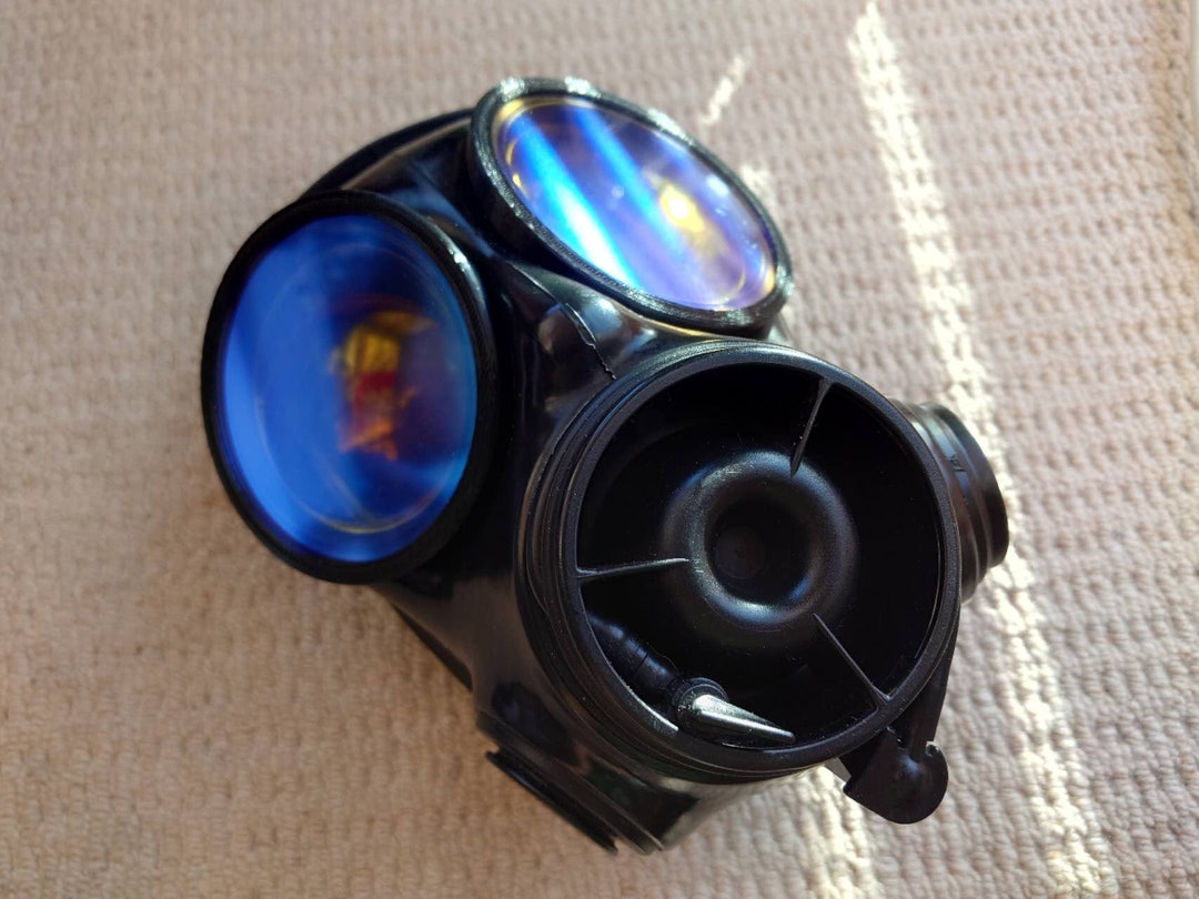 S10 FMJ08 Gas Mask Filter Lens Multi Colour Black Red Blue Green Orange ...