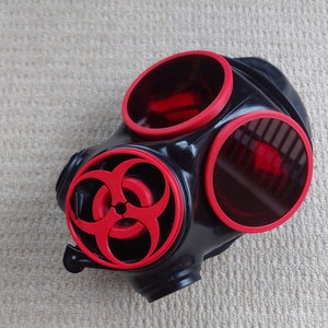 S10 FMJ08 Gas Mask Filter Lens Multi Colour Black Red Blue Green Orange ...