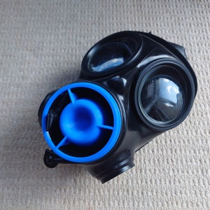 S10 Gas Mask Nose Piece Cover Custom for Cosplay Multi Colour Black Red ...