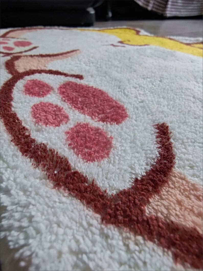 Corgi Butt Tufted Rug Super Soft Rug Bedroom Bedside Rug | Etsy