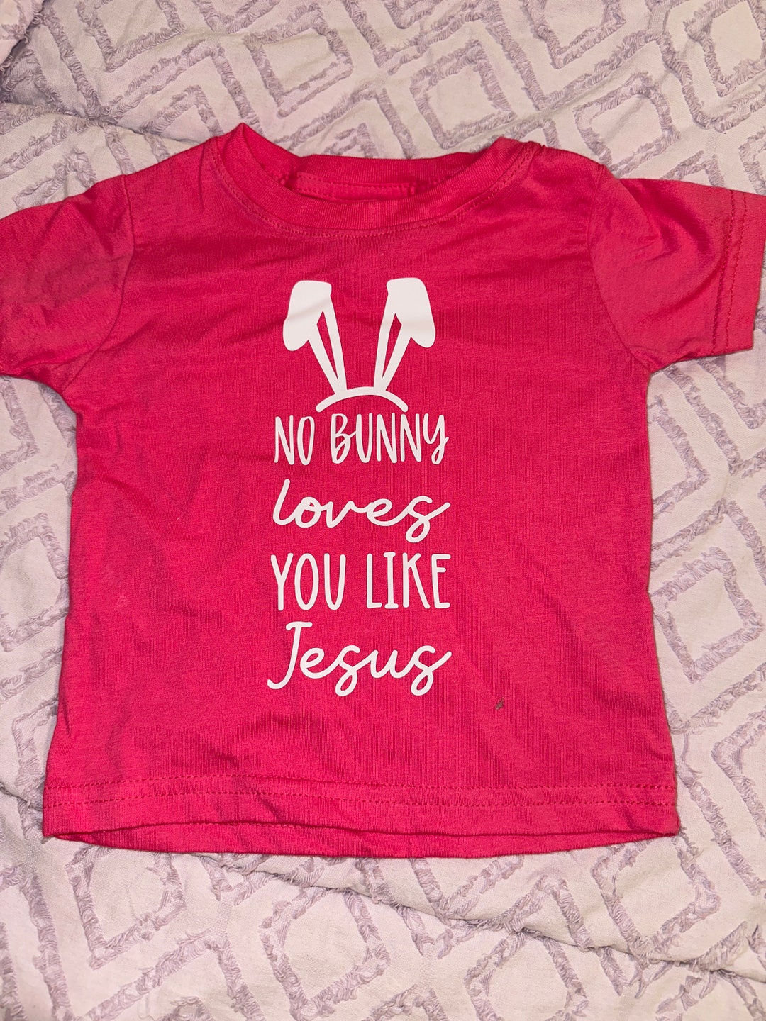No Bunny Loves You Like Jesus - Etsy