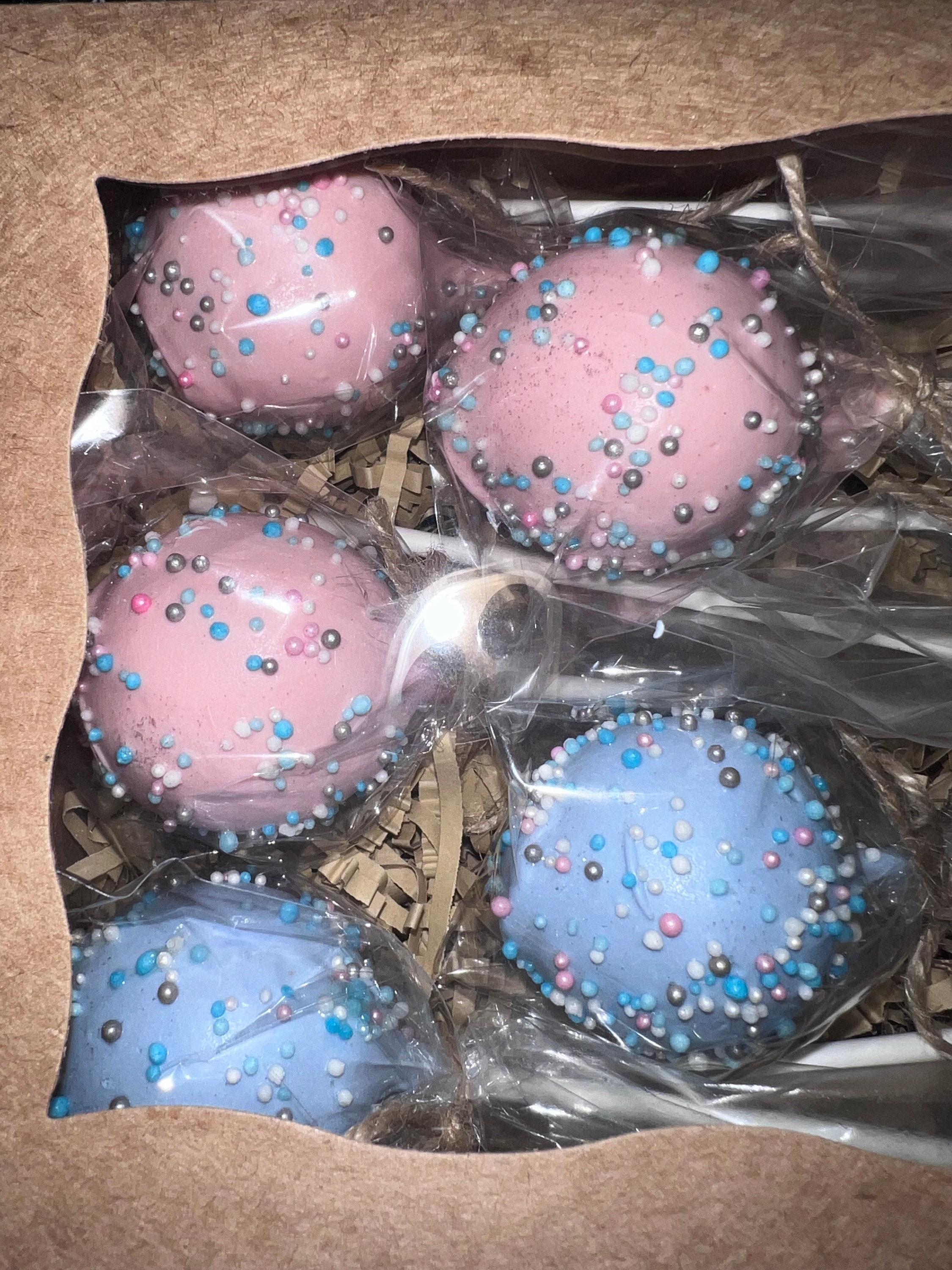 Gender Reveal Cake Pops! - Etsy