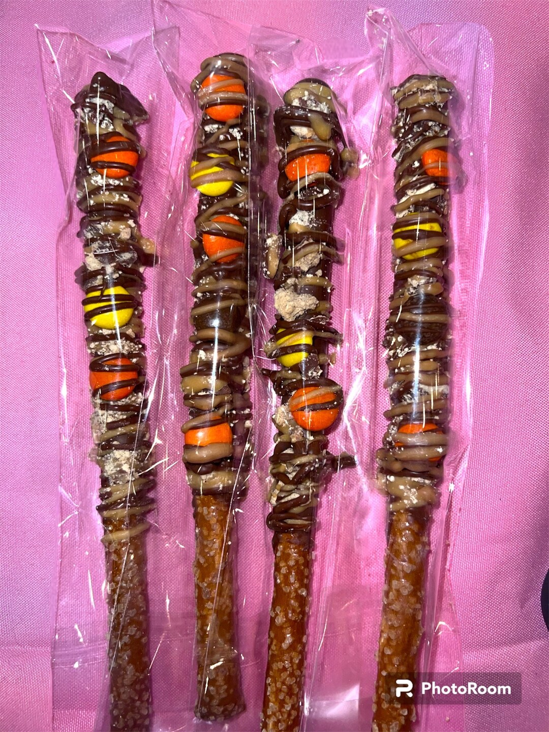Peanut Butter Explosion Pretzel Rods - Etsy