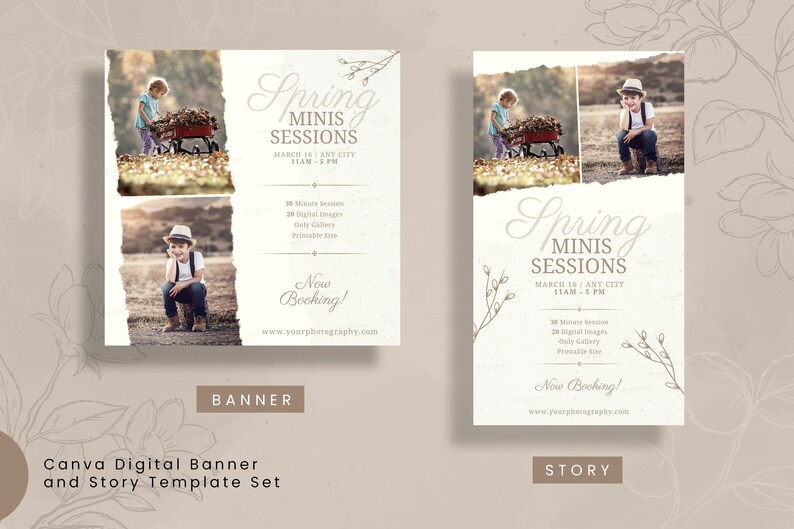 Mini Session Instagram Post, Photography Spring Mini Session, Family ...