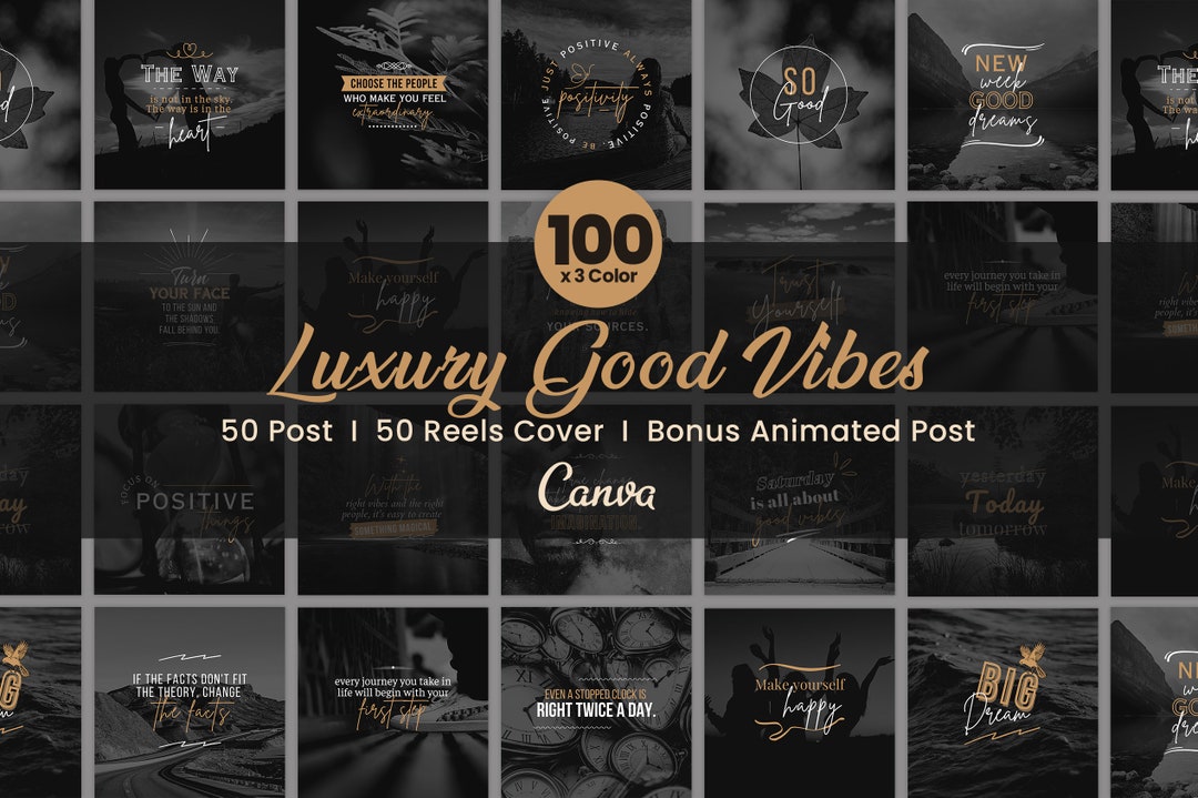 100 Motivation Instagram Quotes Template, Good Vibes Instagram Posts ...