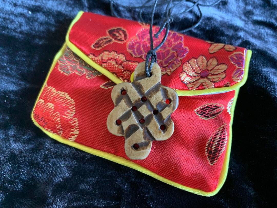 Health Karma Healing Spell Protection Amulet Spiral Pendant Shaman Good ...