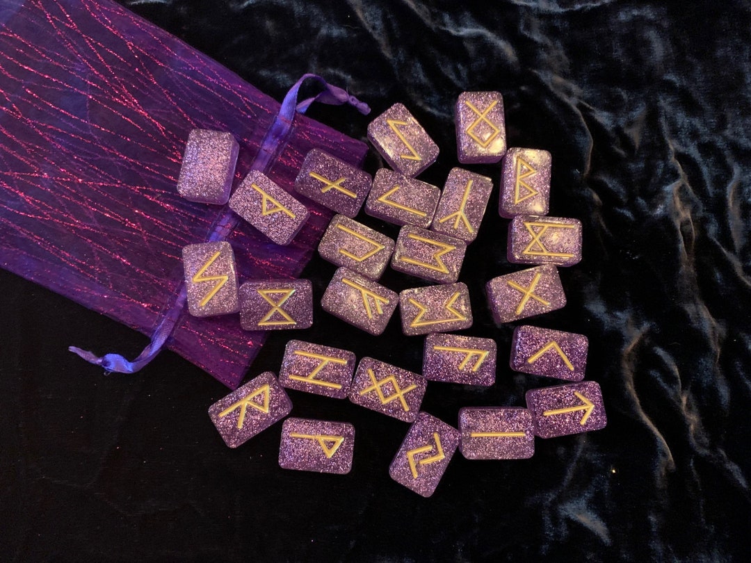 Elder Futhark Runes Set Rune Nordic Norse Pagan Viking Healing Spell ...