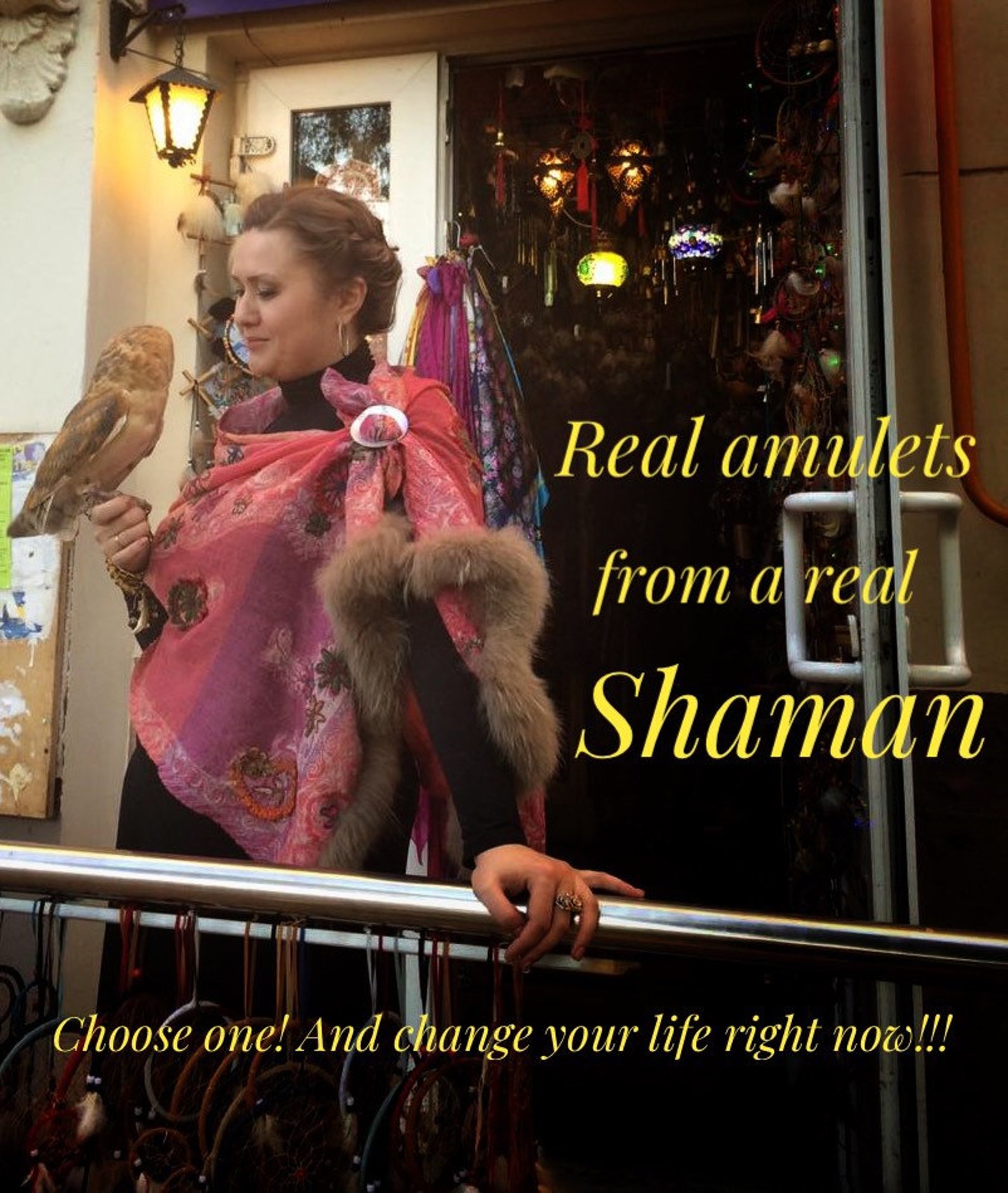 Protection Spell Witchcraft Amulet Anxiety Pendant Shaman - Etsy