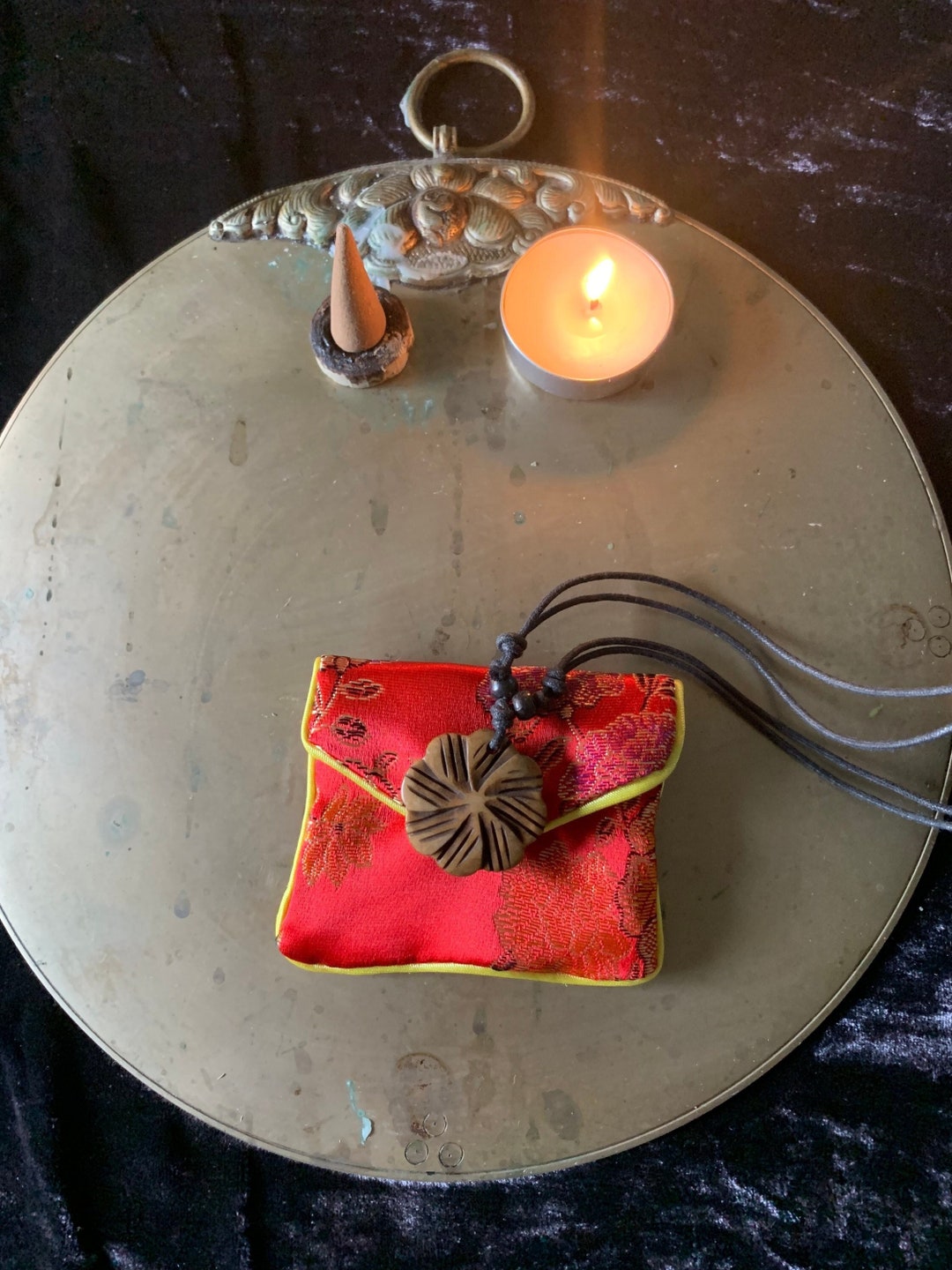 Santa Muerte Love Spell Amulet Best Friend BFF Gift Birthday Talisman ...