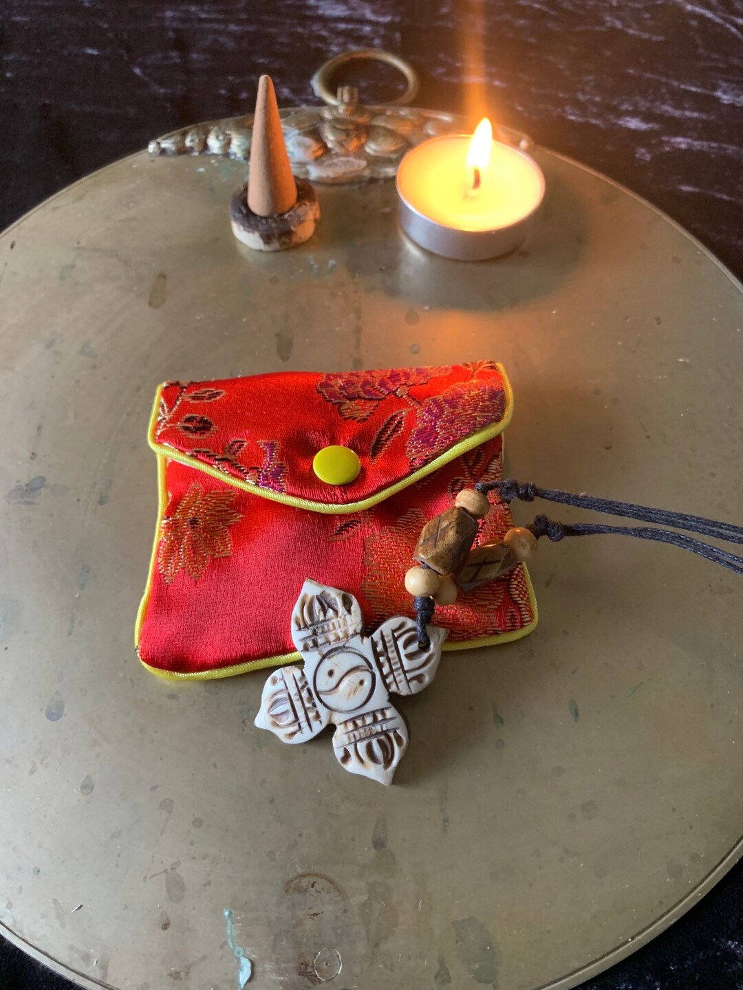 Santa Muerte Love Spell Amulet Best Friend BFF Gift Birthday Talisman ...