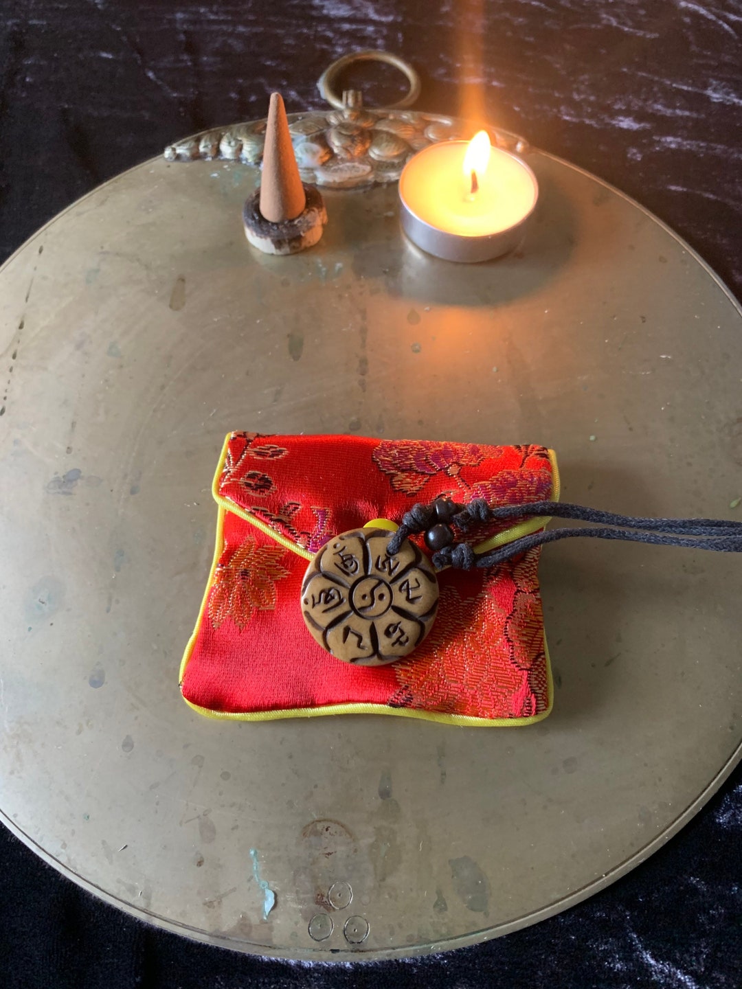 Love Spell Healing Amulet Necklace Pendant Voodoo Hoodoo Protection ...