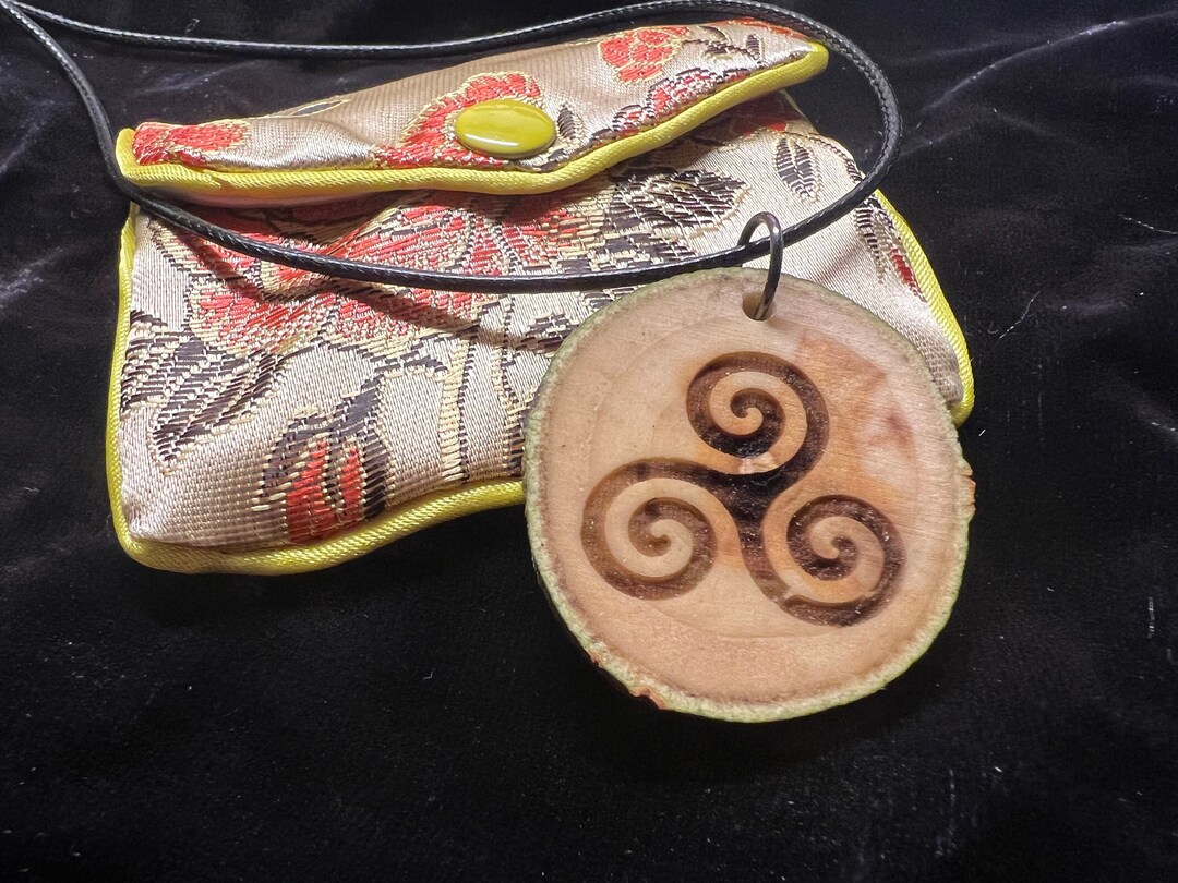 Witchcraft Health Spell Karma Protection Amulet Pendant Pagan Witchy ...