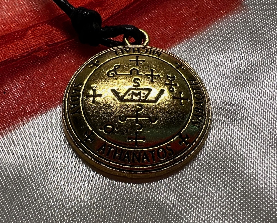 Protection Kabbalah Pagan Amulet Michael Seal Jewish Protective Magic ...
